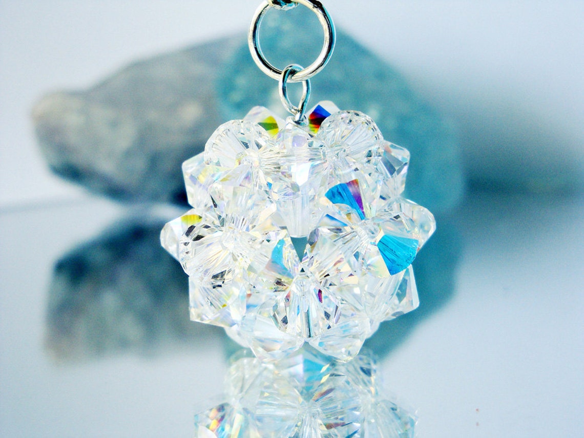 Swarovski Crystal Keychain, Crystal Ball Key Chains for Women, Key Ring ...