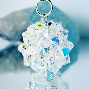 Swarovski Crystal Keychain, Crystal Ball Key Chains for Women, Key Ring ...