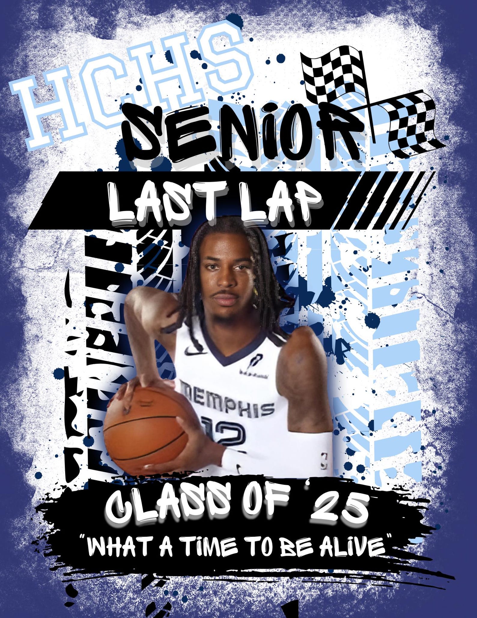 Last Lap Grad Template - Etsy