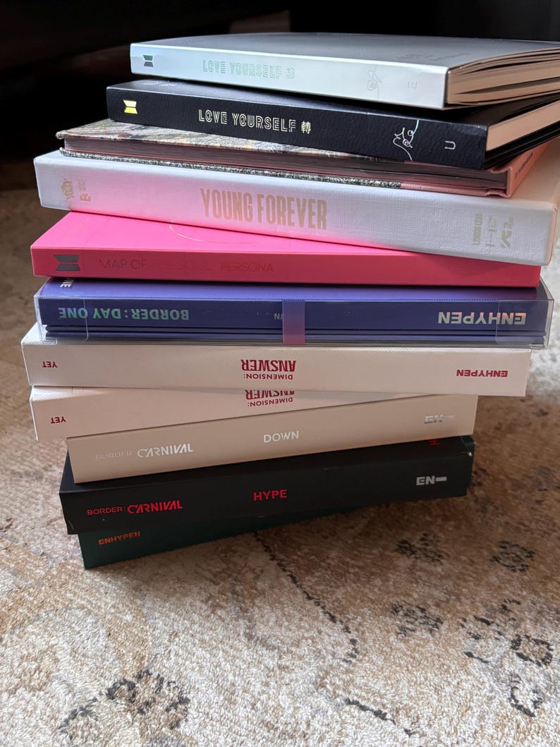 Kpop Albums [enhypen] - Unsealed With Original Photocards - Etsy