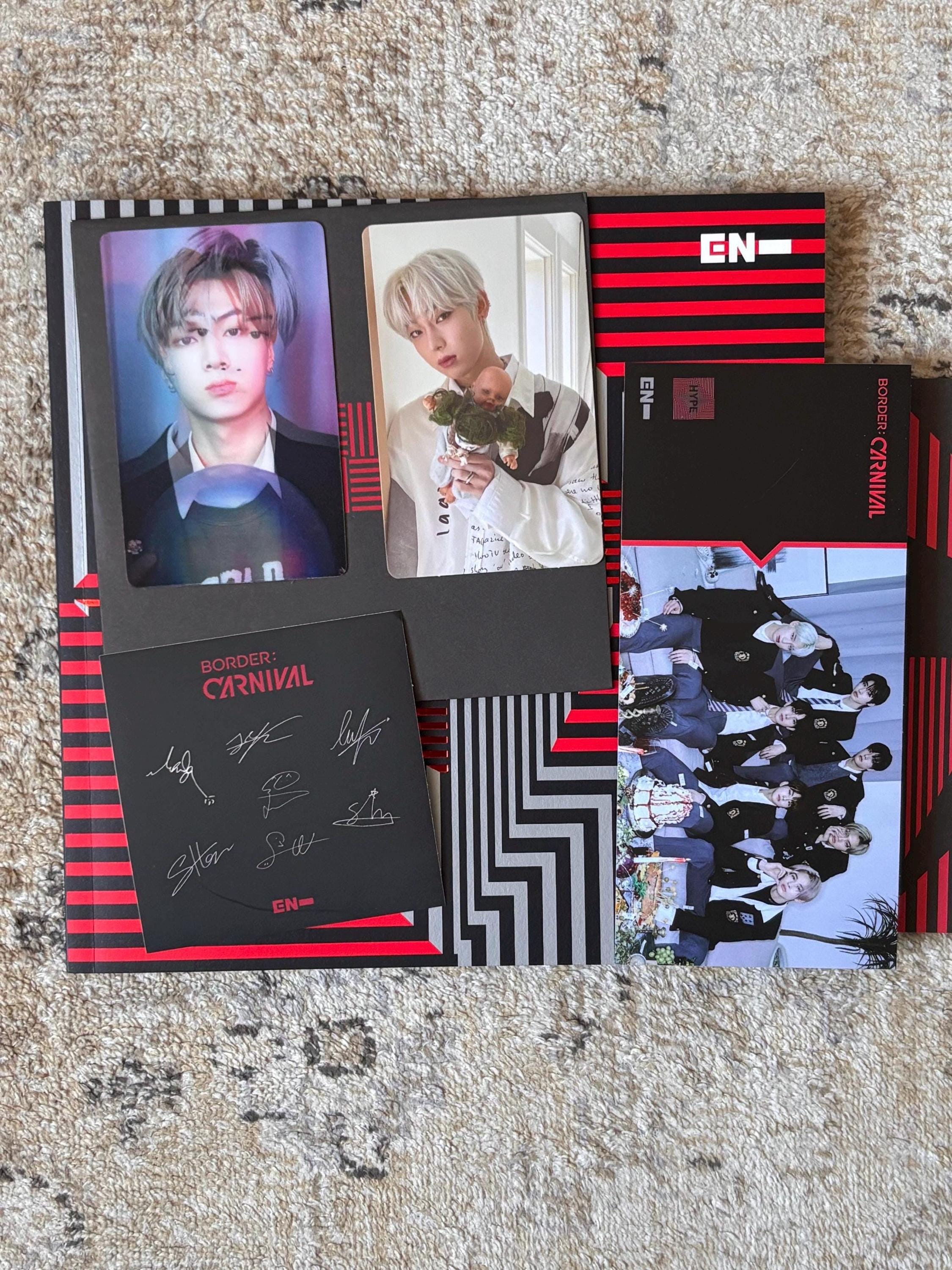 Kpop Albums [enhypen] - Unsealed With Original Photocards - Etsy
