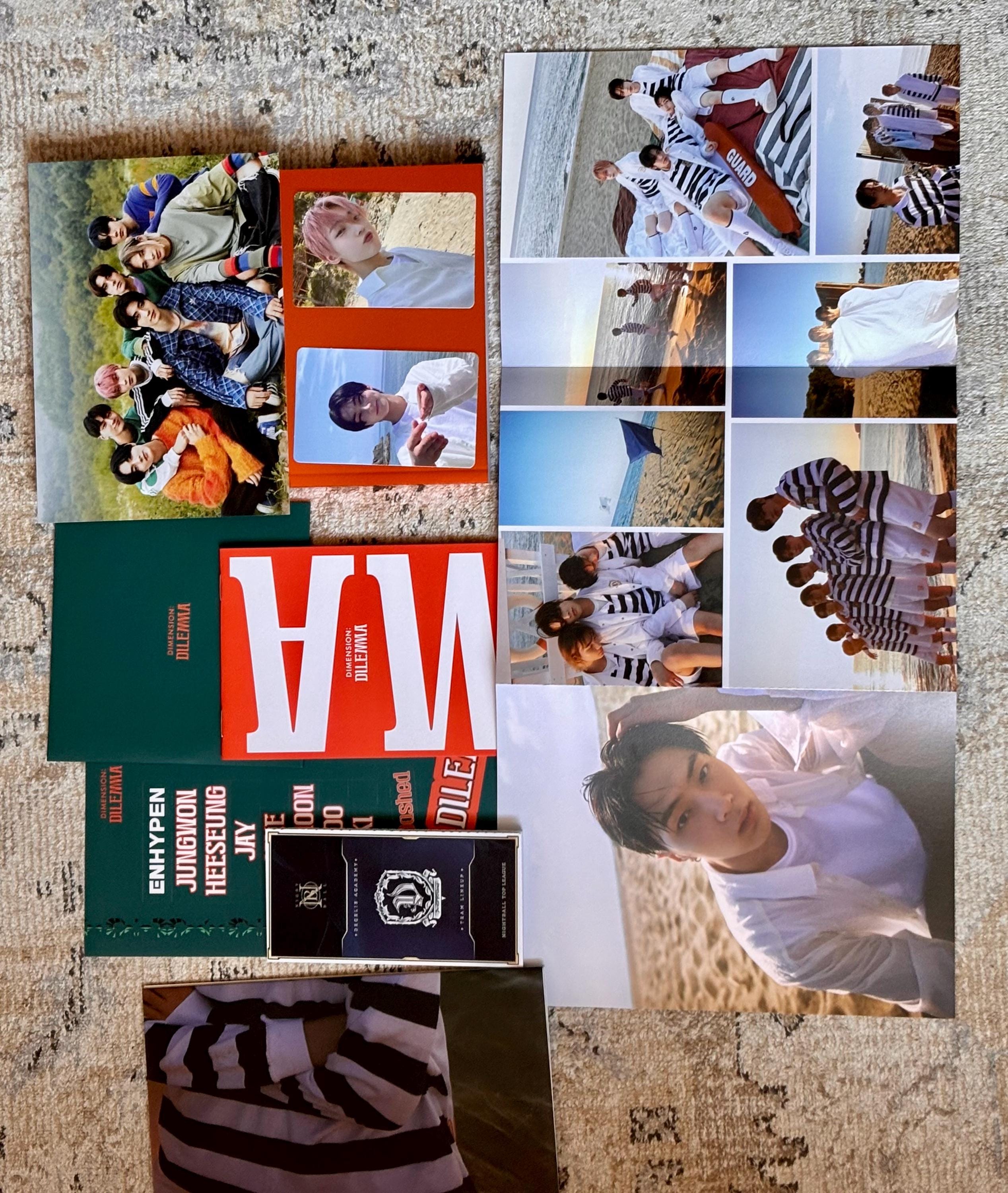 Kpop Albums [enhypen] - Unsealed With Original Photocards - Etsy