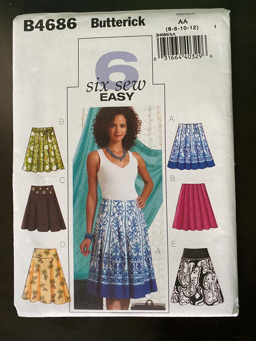 Butterick B4686 Sewing Pattern - Etsy