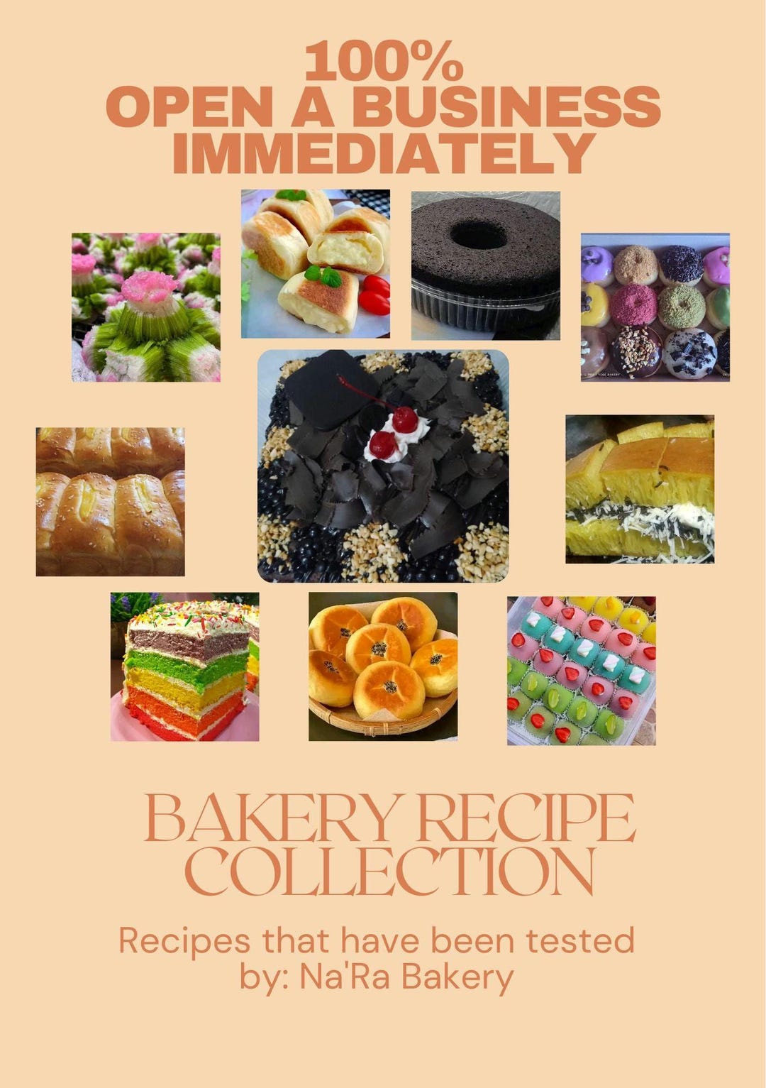 Cake and Bakery Recipe Book - Etsy