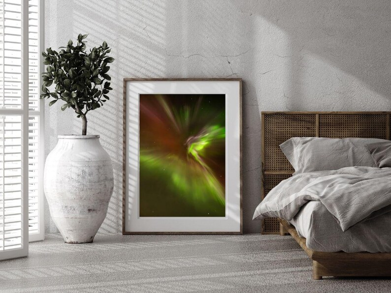 Aurora Borealis Digital Download | Northern Lights Printable Art ...