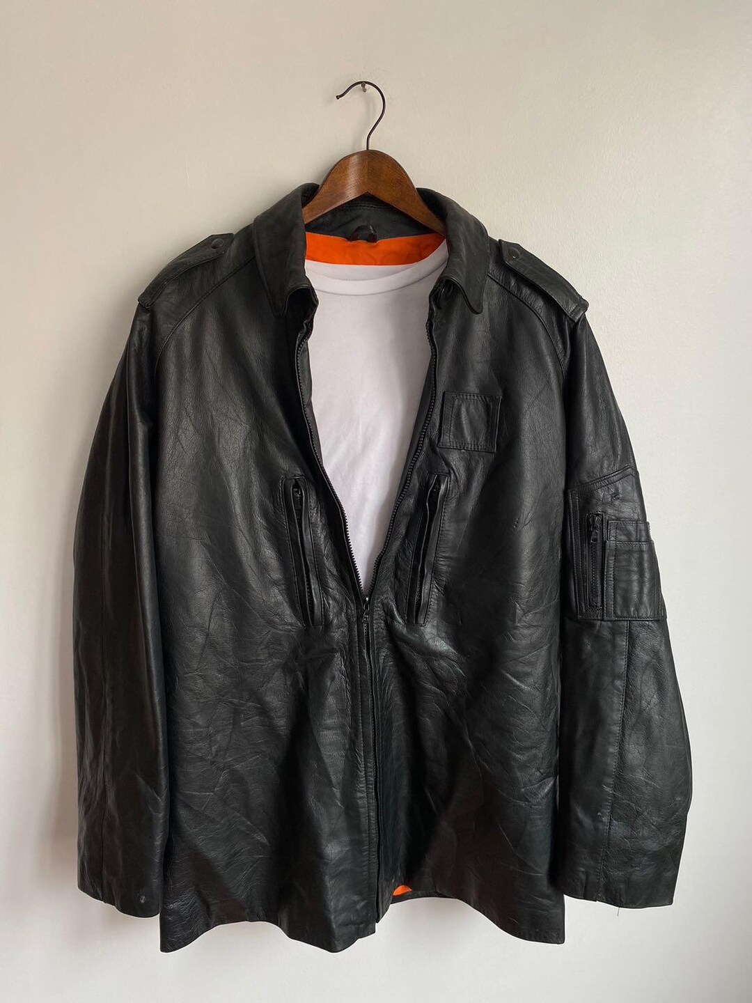 American Leather Jacket | Vintage Jacket | Men Leather Jacket ...