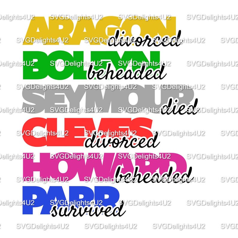 Six the Musical Divorced, Beheaded, Died, Divorced, Beheaded, Survived ...