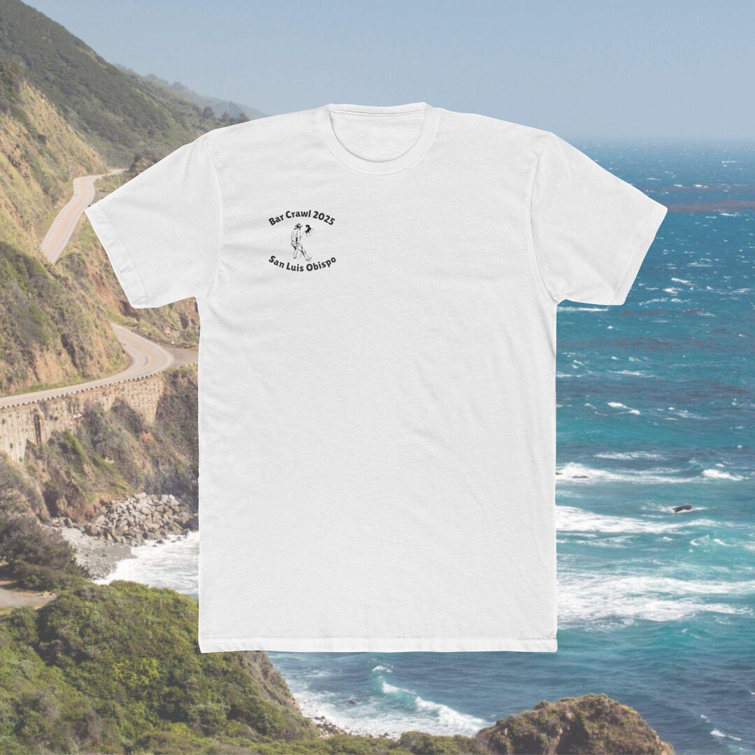 SLO Bar Crawl 2025 - Cal Poly Mustangs 21st Birthday Bar Crawl Shirt - Etsy