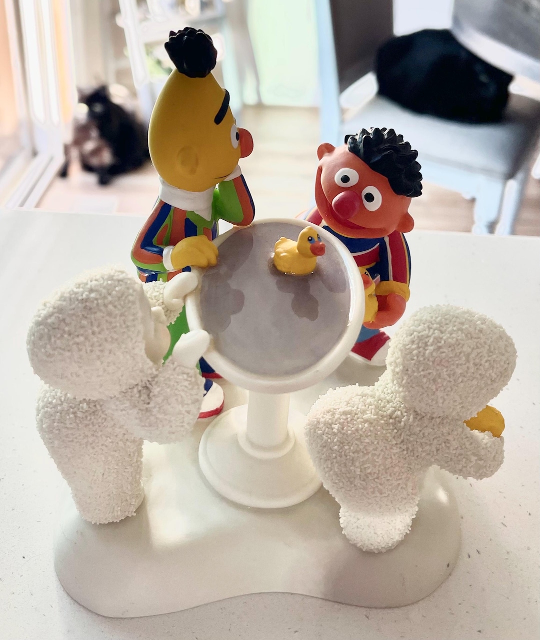 2006 Snowbabies Guest Collection Sesame Street Burt and Ernie ...
