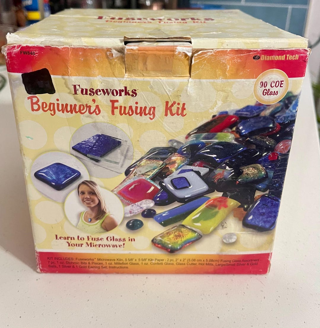 Fuseworks Microwave Glass Fusing Kit Never Used Lowered Price - Etsy