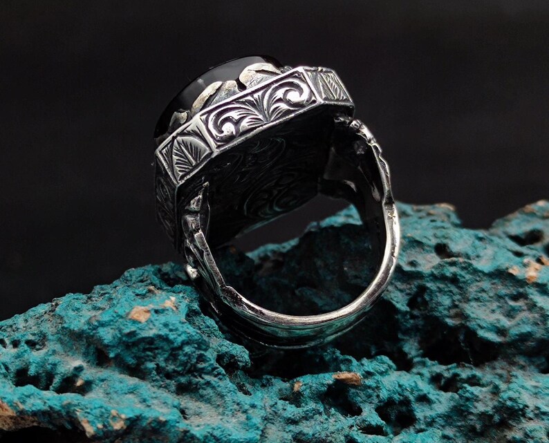 The Remembrance of Prophet Ibrahim, Islamic Ring for Men, Islamic Gift ...