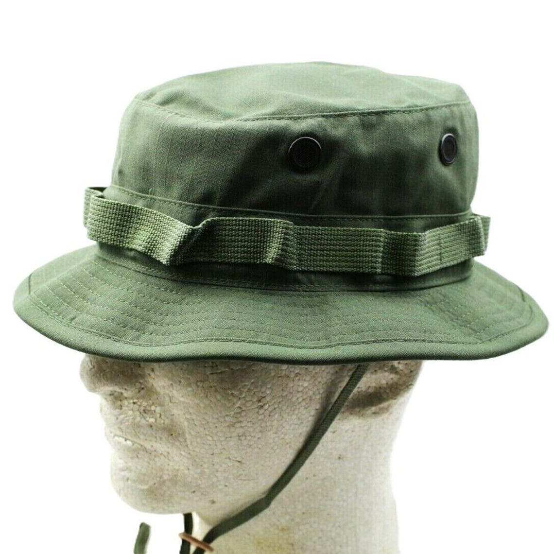 Vietnam Shooter's 2" Short Brim Boonie Cover - Olive Drab Boonie Hat ...