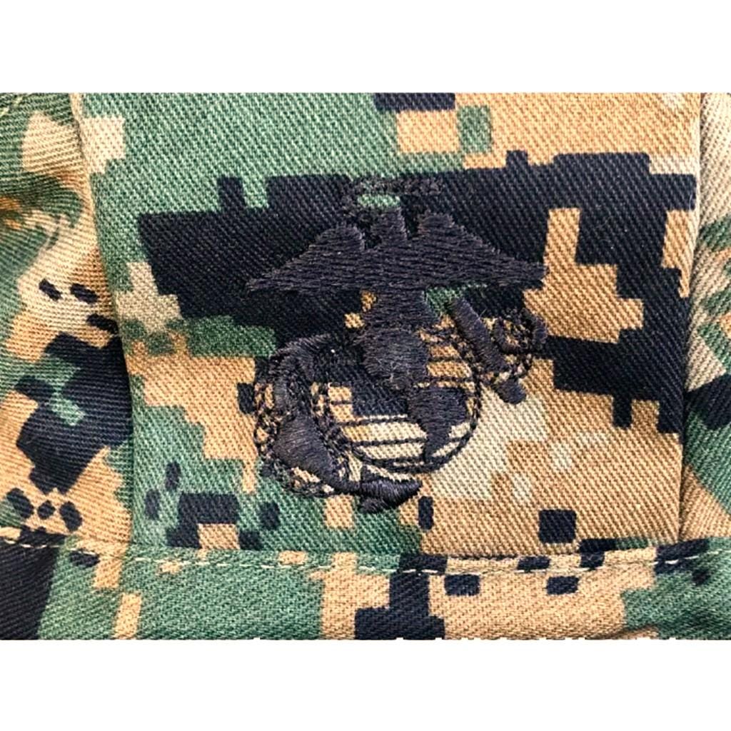 USMC Woodland MARPAT Utility Cover With EGA: Marine Corps Digital ...
