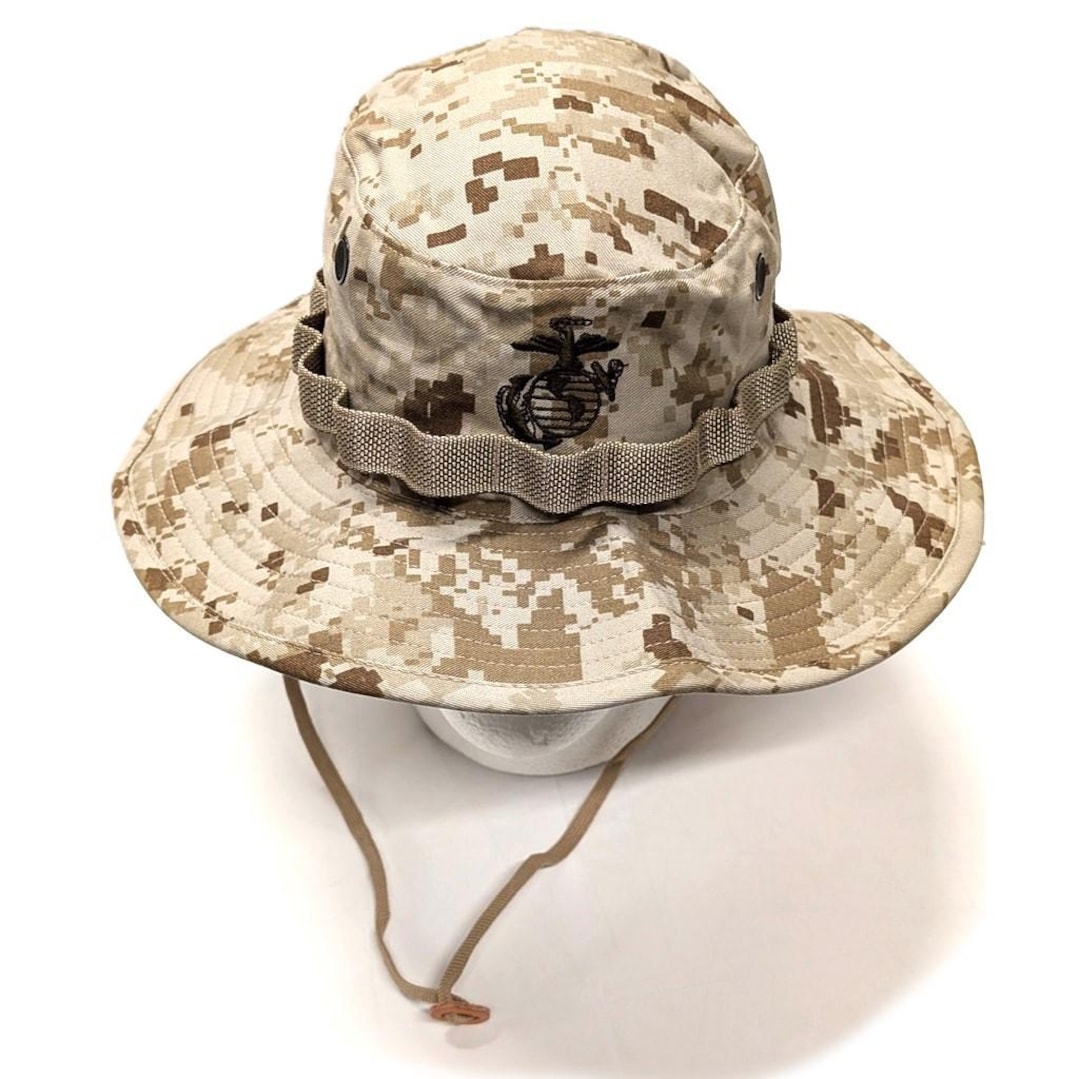 USMC Desert MARPAT Boonie Cover - Digital Desert Boonie Hat - US Marine ...