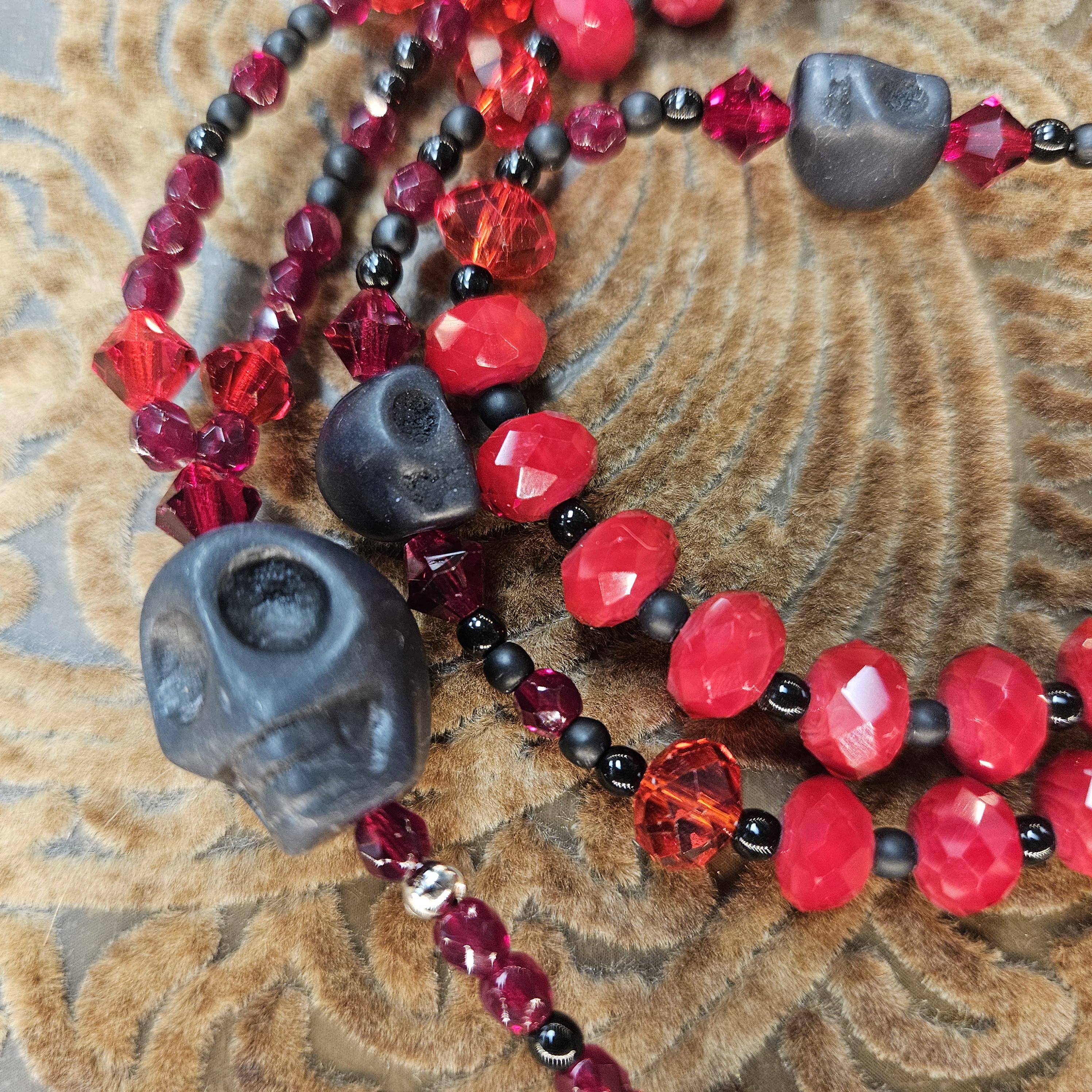 The Bathory Vampire-inspired Rosary Necklace Handmade by Tanya ...