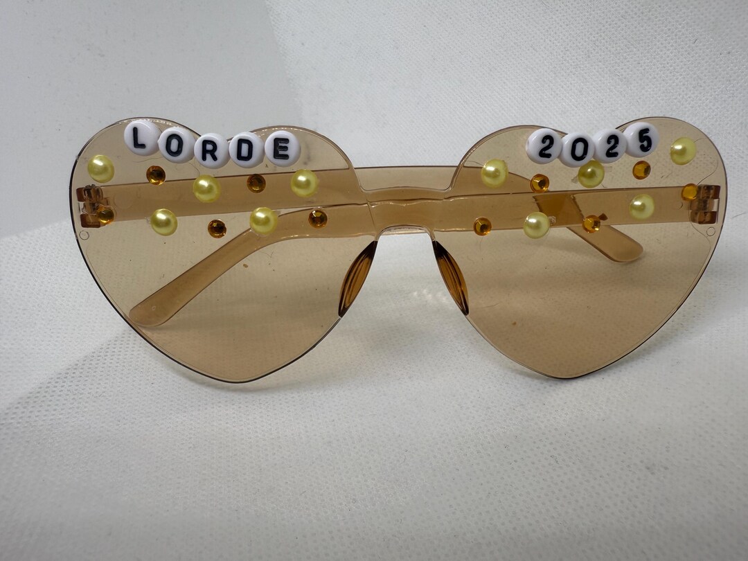 LORDE Concert Glasses - Etsy