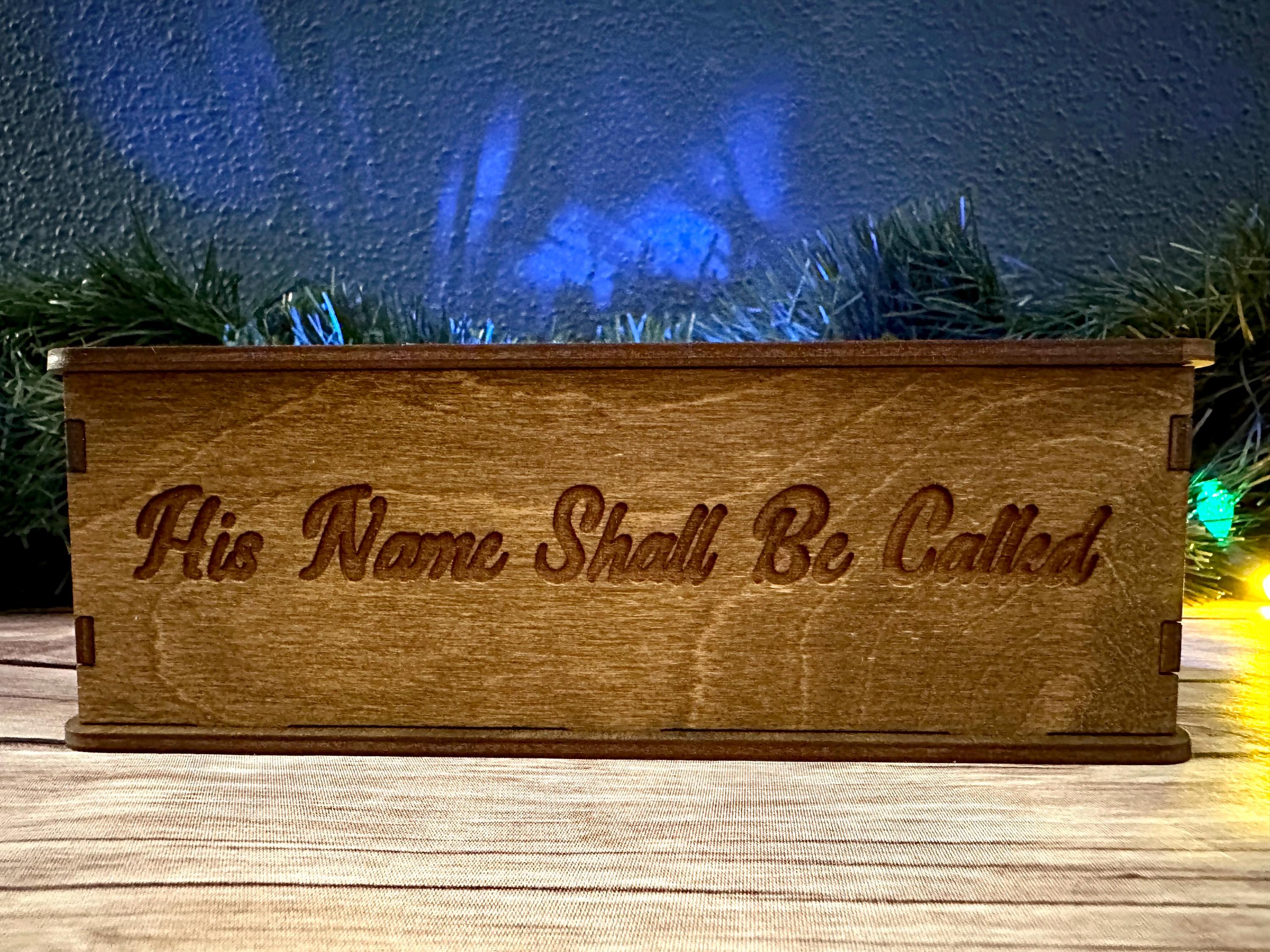 25 Wooden Christmas Ornaments – Names of Christ Set With Heirloom ...