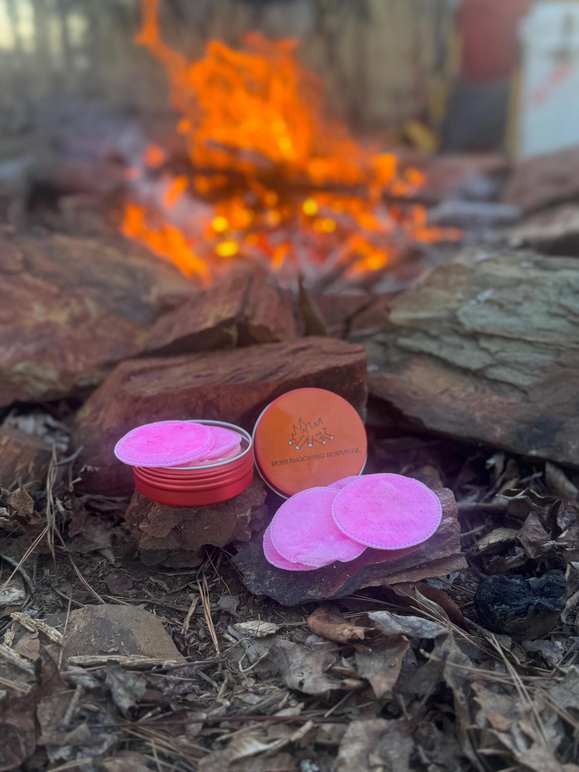 Bushwacking Fire Starting Wafers - Survival Fires, Camping, Hiking ...