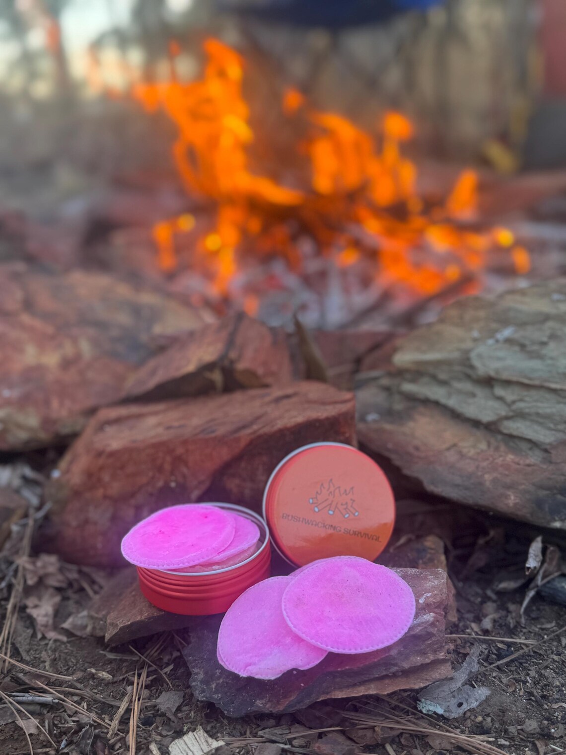 Bushwacking Fire Starting Wafers - Survival Fires, Camping, Hiking ...