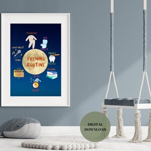 Preschool Classroom Decor: Daily Routine Poster (digital Download) - Etsy