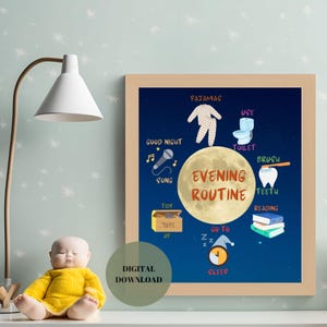 Preschool Classroom Decor: Daily Routine Poster (digital Download) - Etsy