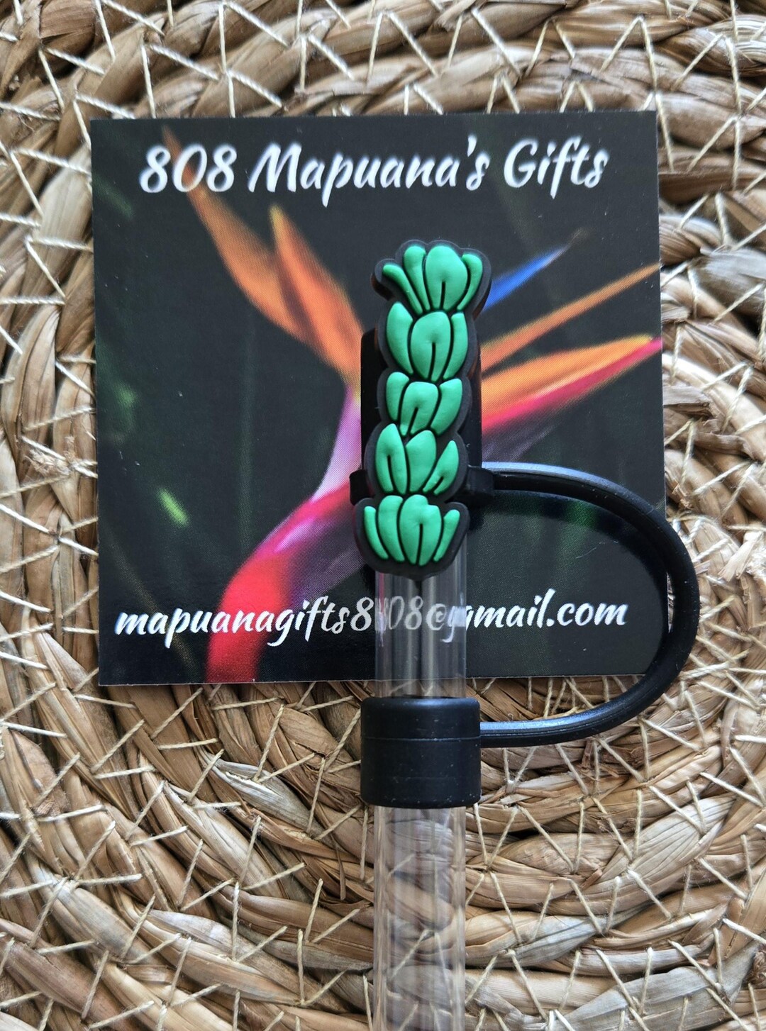 Hawaii Edition 5 Strand Pakalana Straw Topper - Etsy