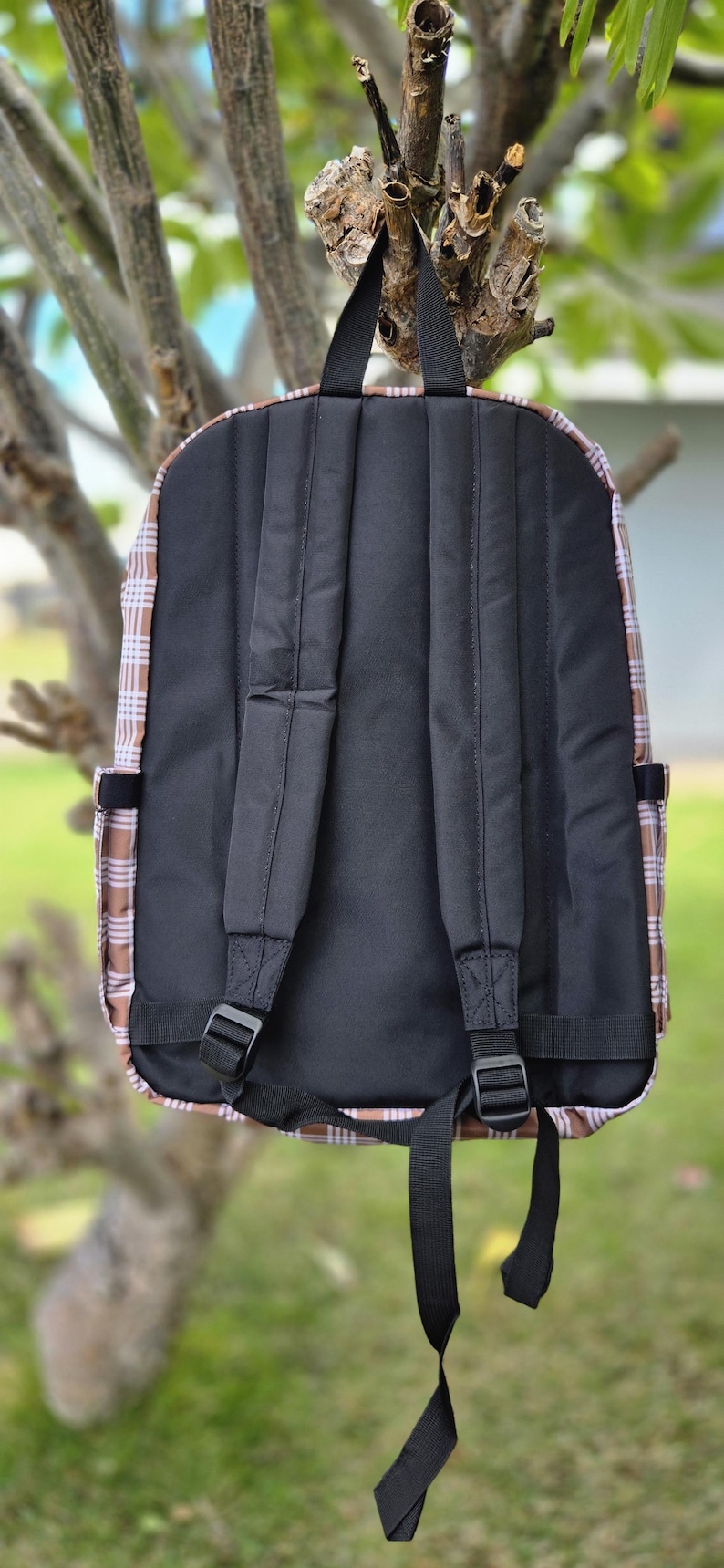 Brown Palaka Local Style Backpack (can Be Used for Activities Stadium ...
