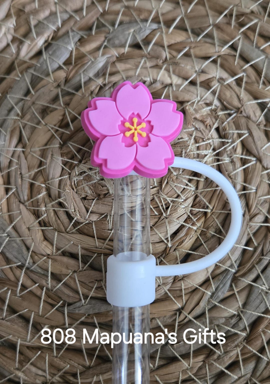 Hawaii Edition Sakura Straw Topper - Etsy