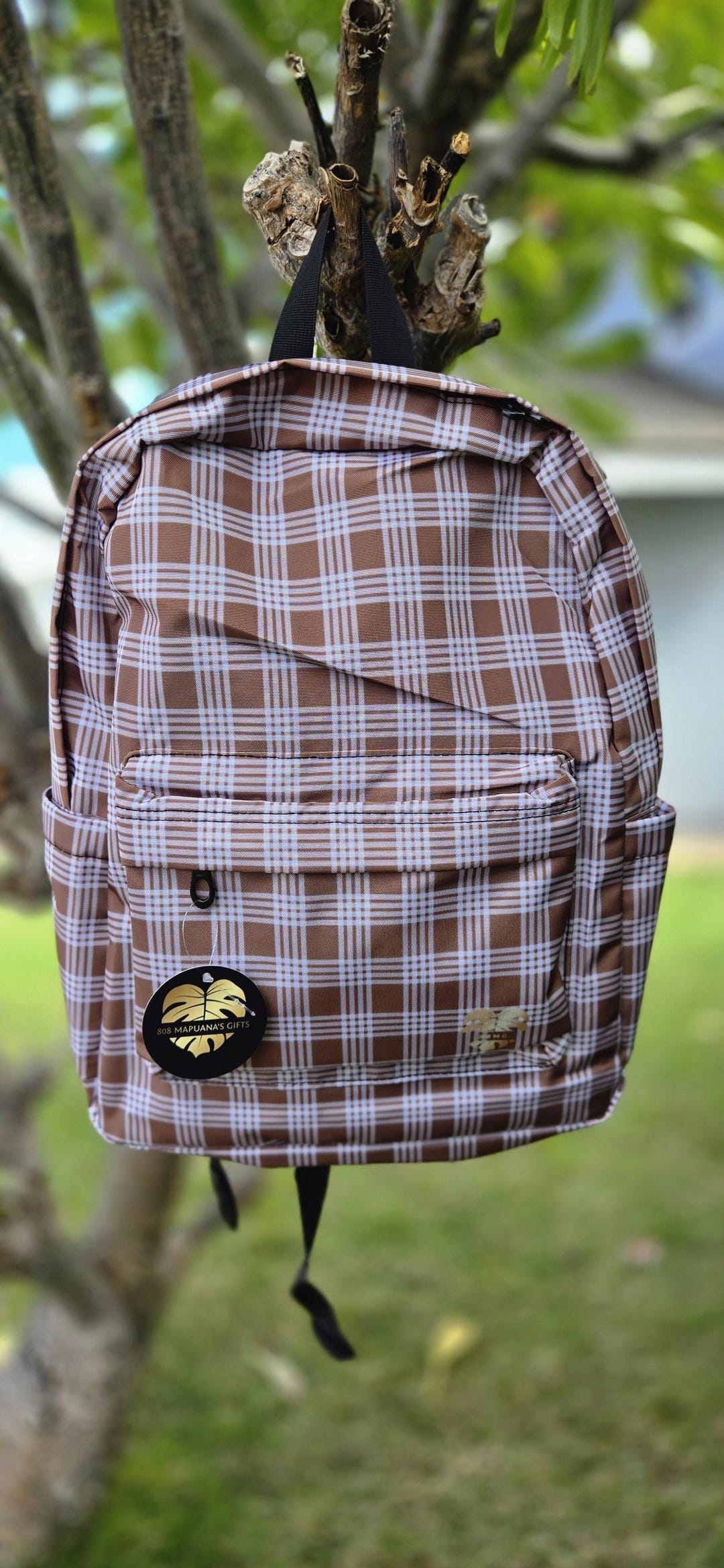 Brown Palaka Local Style Backpack (can Be Used for Activities Stadium ...
