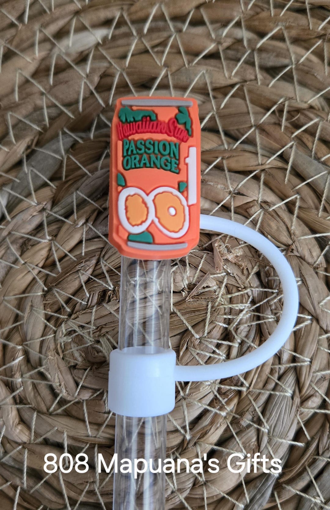 Hawaii Edition Hawaiian Sun Passion Orange Drink Straw Topper - Etsy