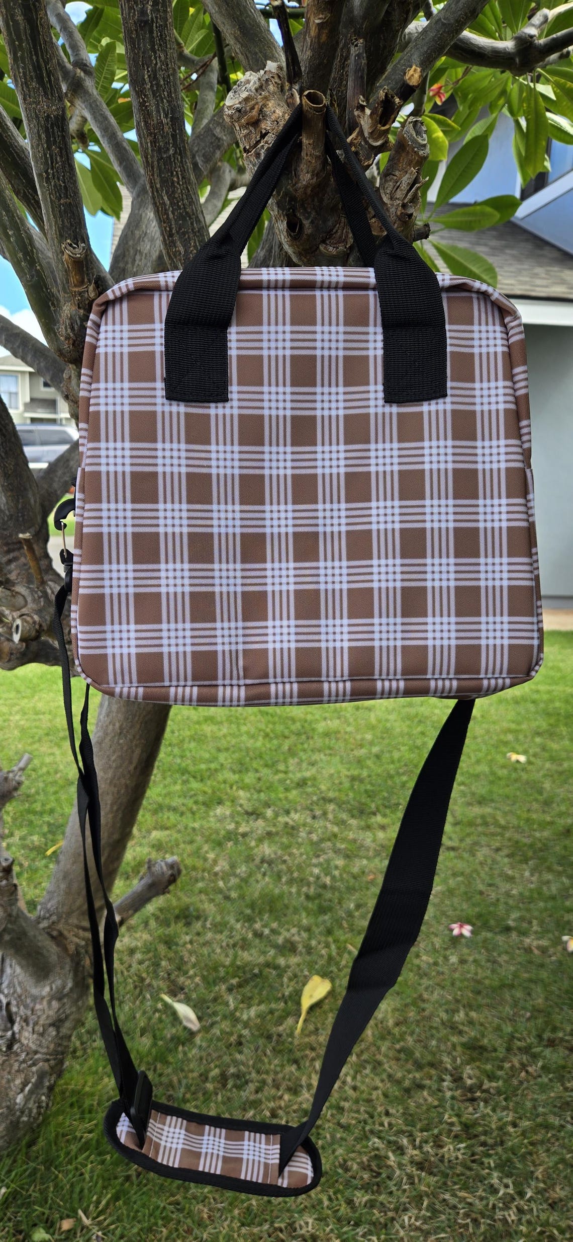 Brown Palaka Lunch Bag, Lunch Cooler Bag - Etsy