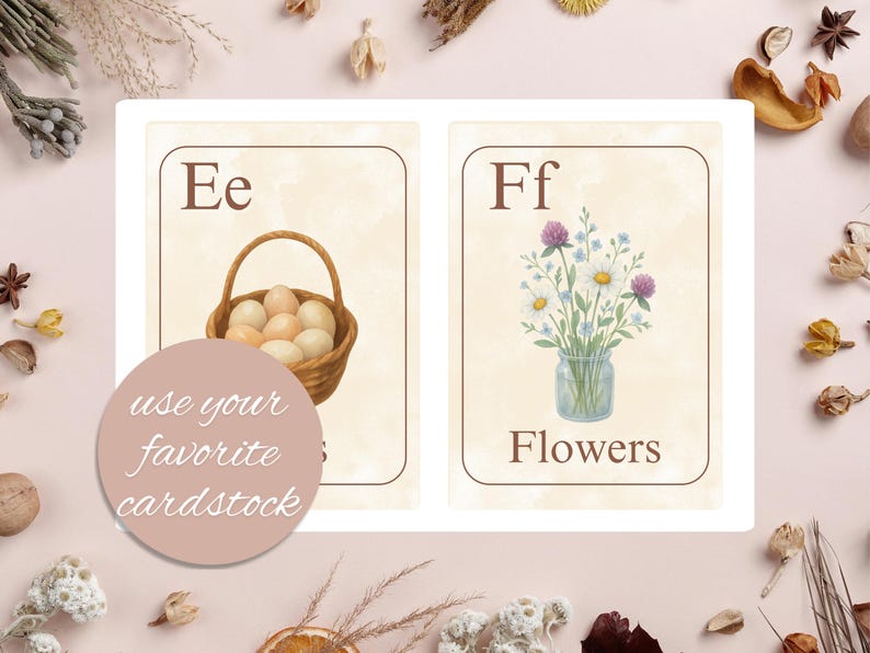 Anne of Green Gables Inspired Alphabet Flashcards: Watercolor ...