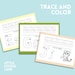 Animal ABC Tracing Workbook: Toddler Coloring Pages (PDF Format) - Etsy