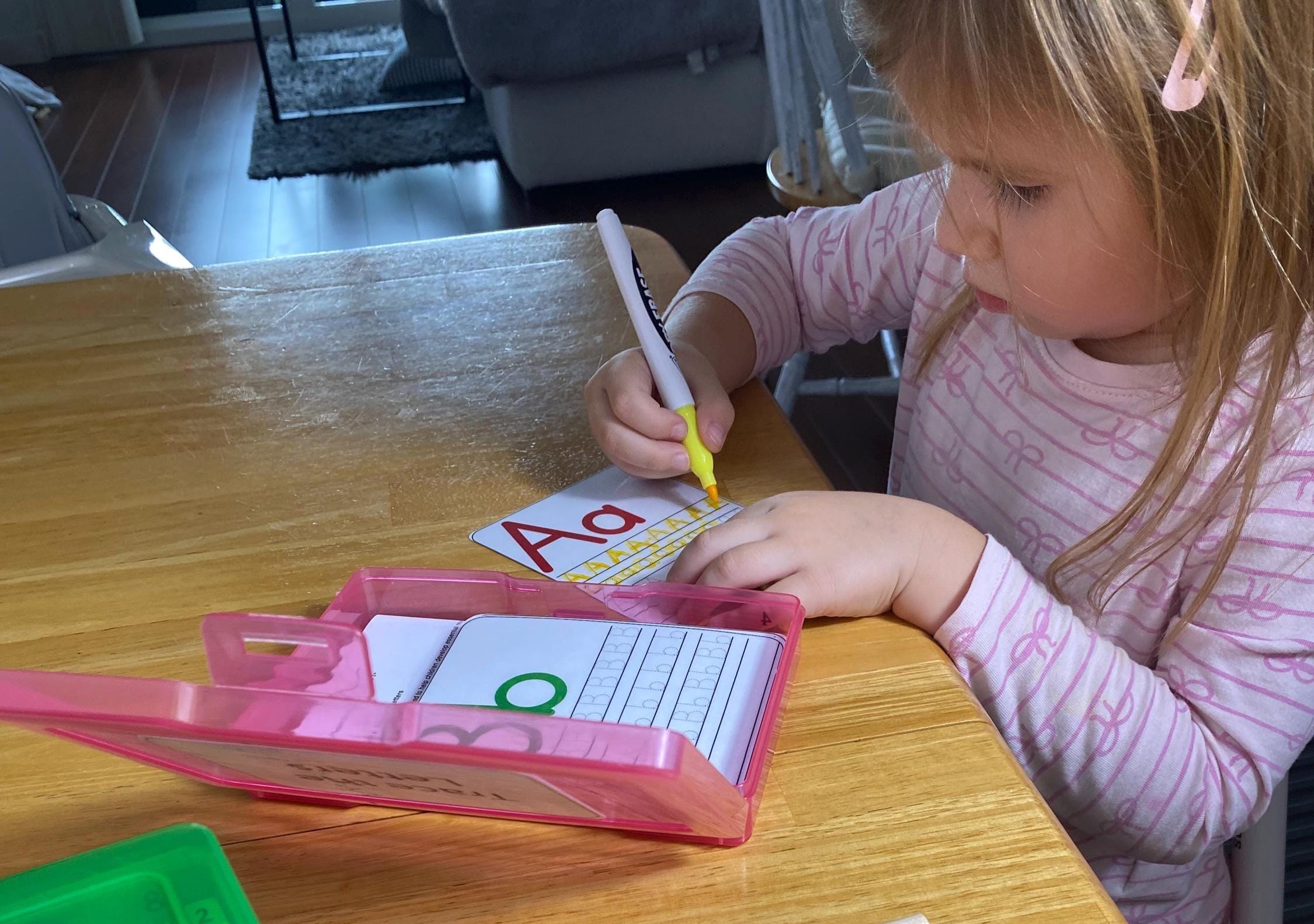 Abcs Made Fun: Interactive Letter Tracing Kit - Etsy