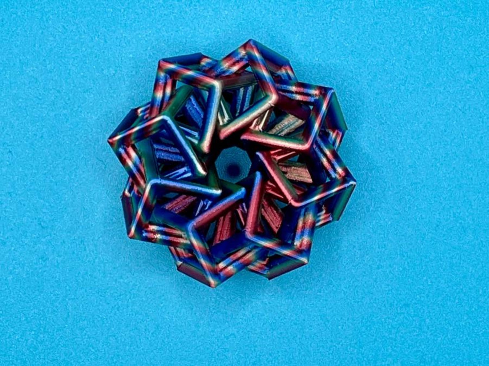 3D Printed Cube Loop Fidget - Etsy
