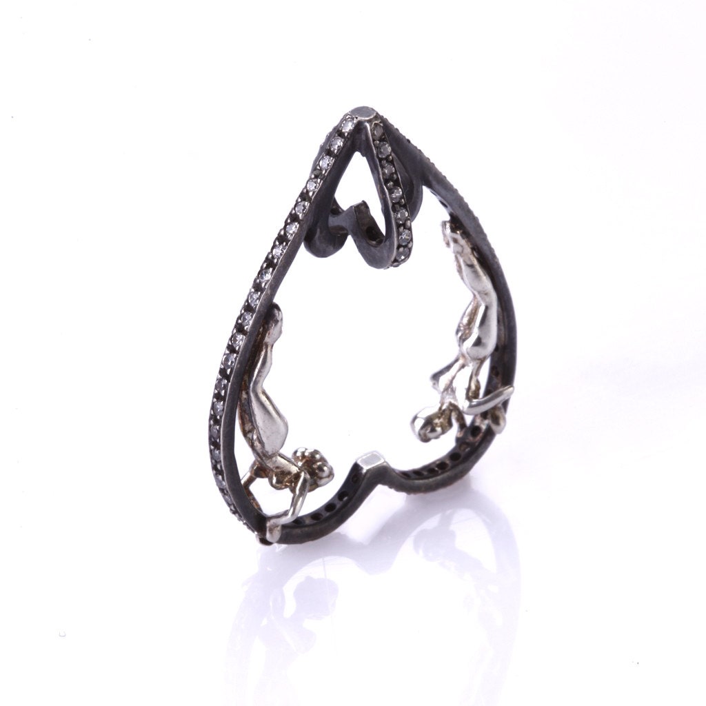 Heart Ring love - Etsy