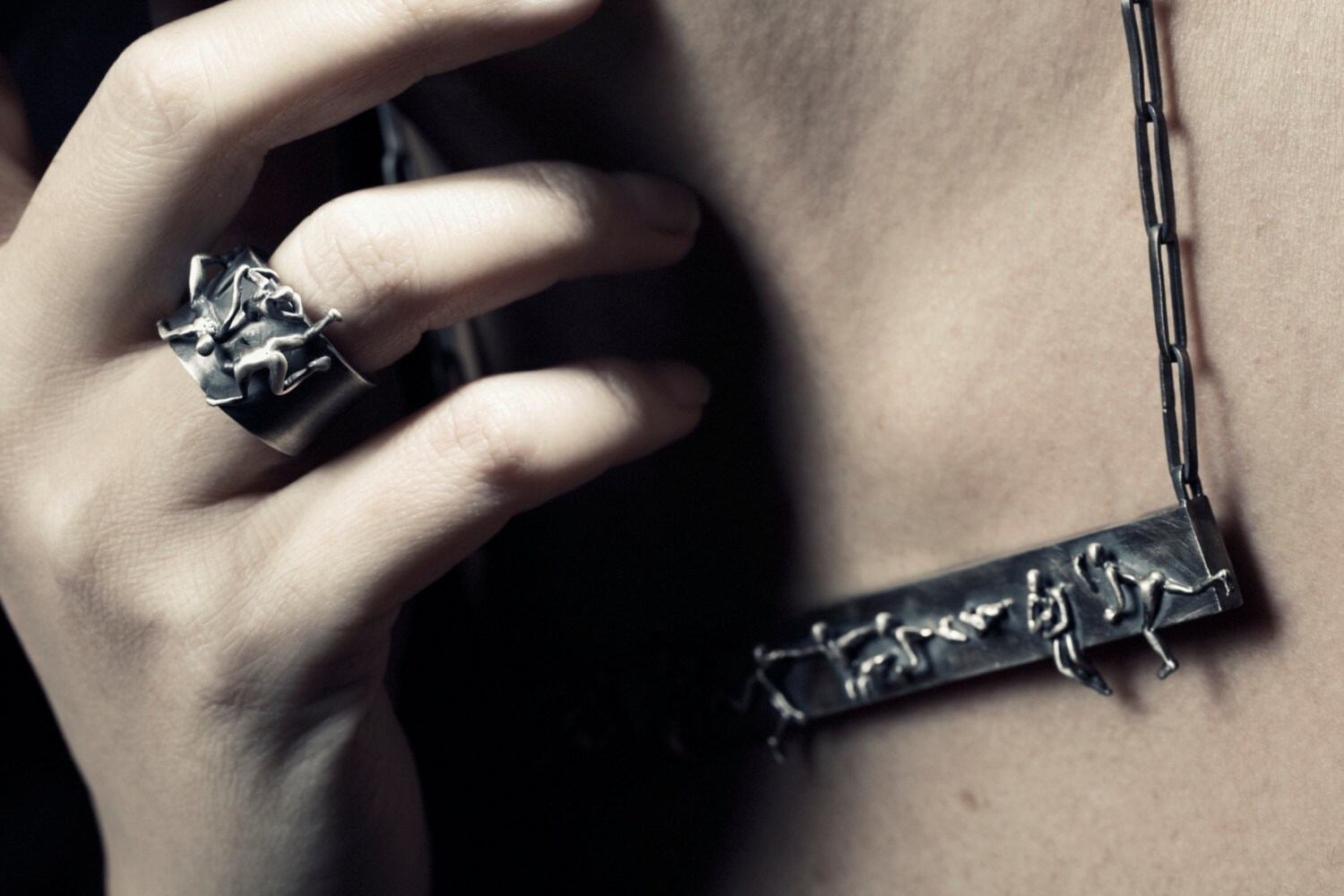 Water Effect Ring - Etsy