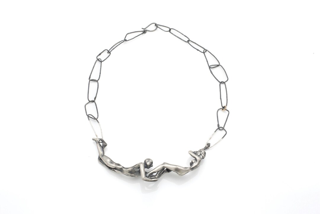 Spring Necklace (silver Version) - Etsy