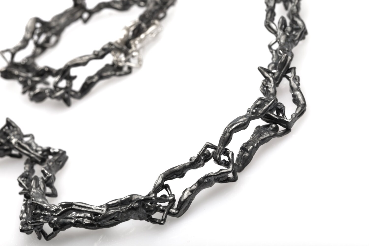 Human Chain Necklace big version | Etsy