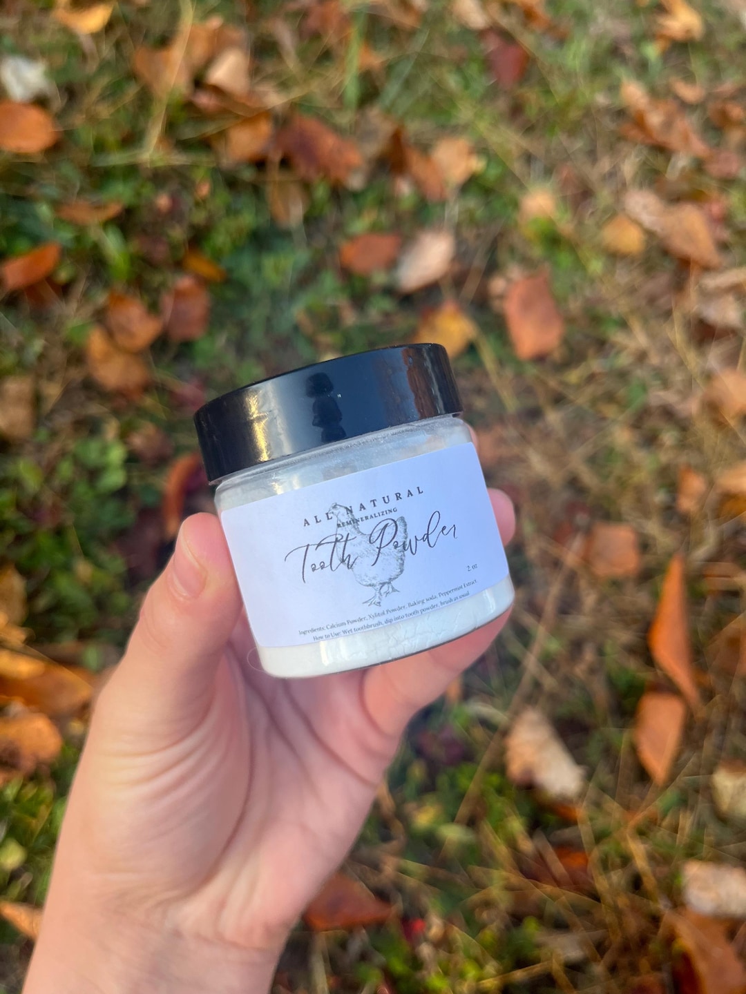 All Natural Tooth Powder Flouride Free Toothpaste Nontoxic Toothpaste ...