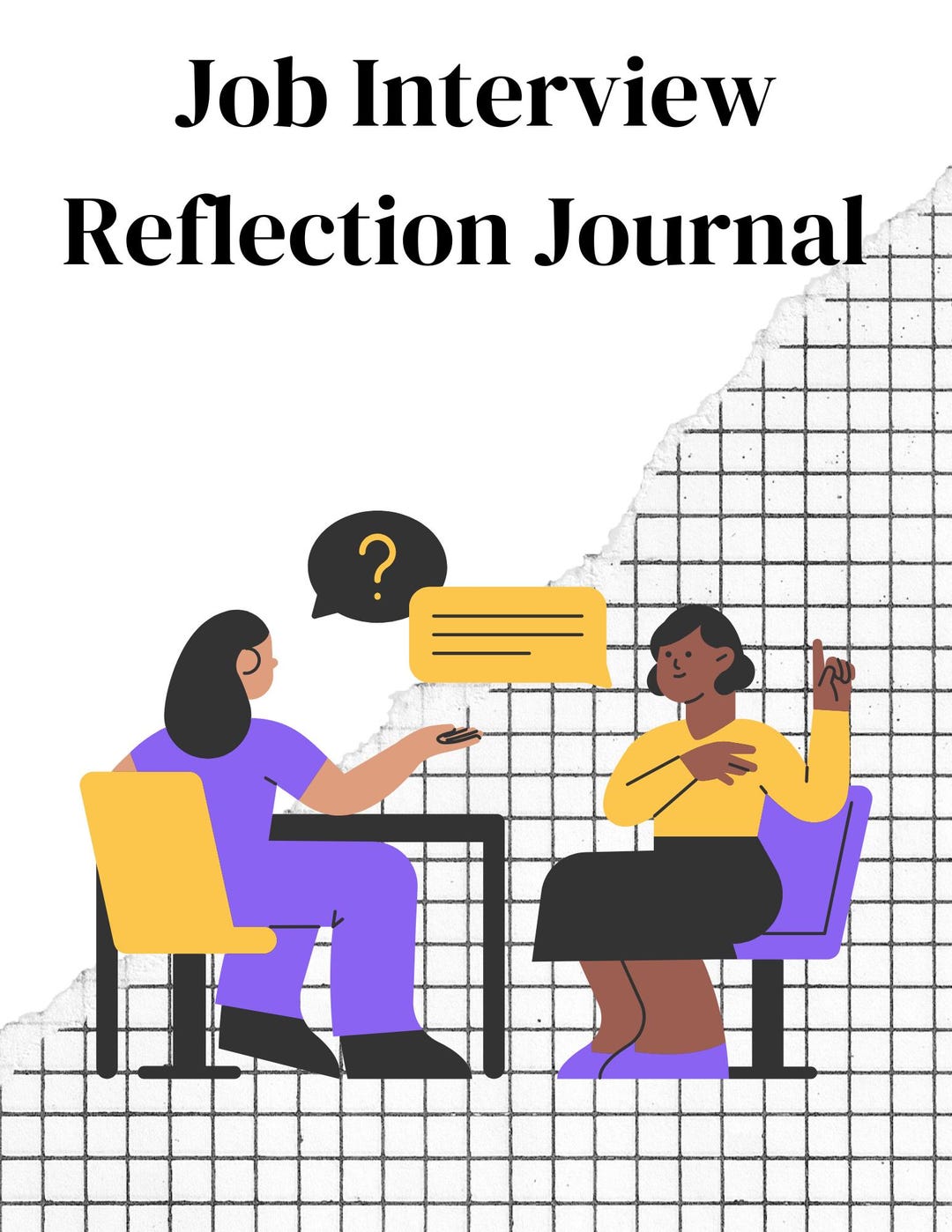 Job Interview Reflection Journal - Etsy