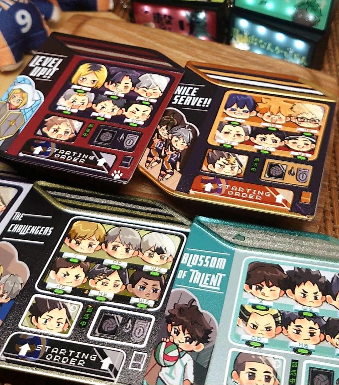 Haikyuu Vending Machine Badge: Volleyball Team Player Anime Pin - Etsy