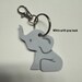 Elephant Keychain Bag Charm 3D Printed Great for Backpacks, Purses, or ...