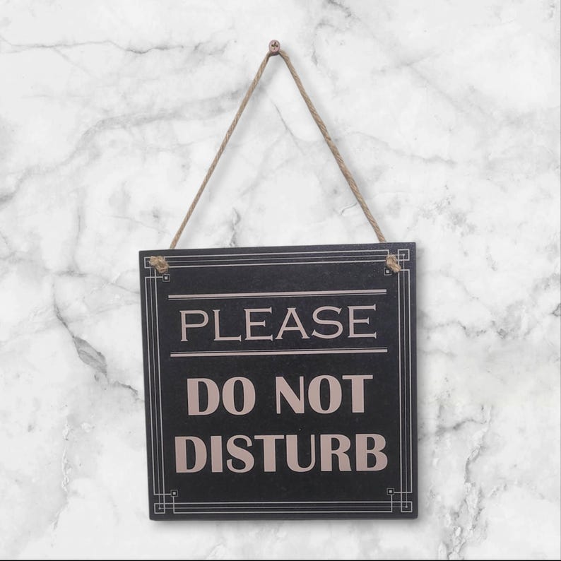 Do Not Disturb Sign - Etsy
