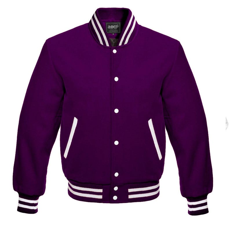 Customizable Wool Varsity Jacket: Unisex Baseball Bomber - Etsy