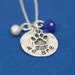 We Are Necklace, Penn State Necklace, Nittany Lions Gift, PSU Grad Gift ...