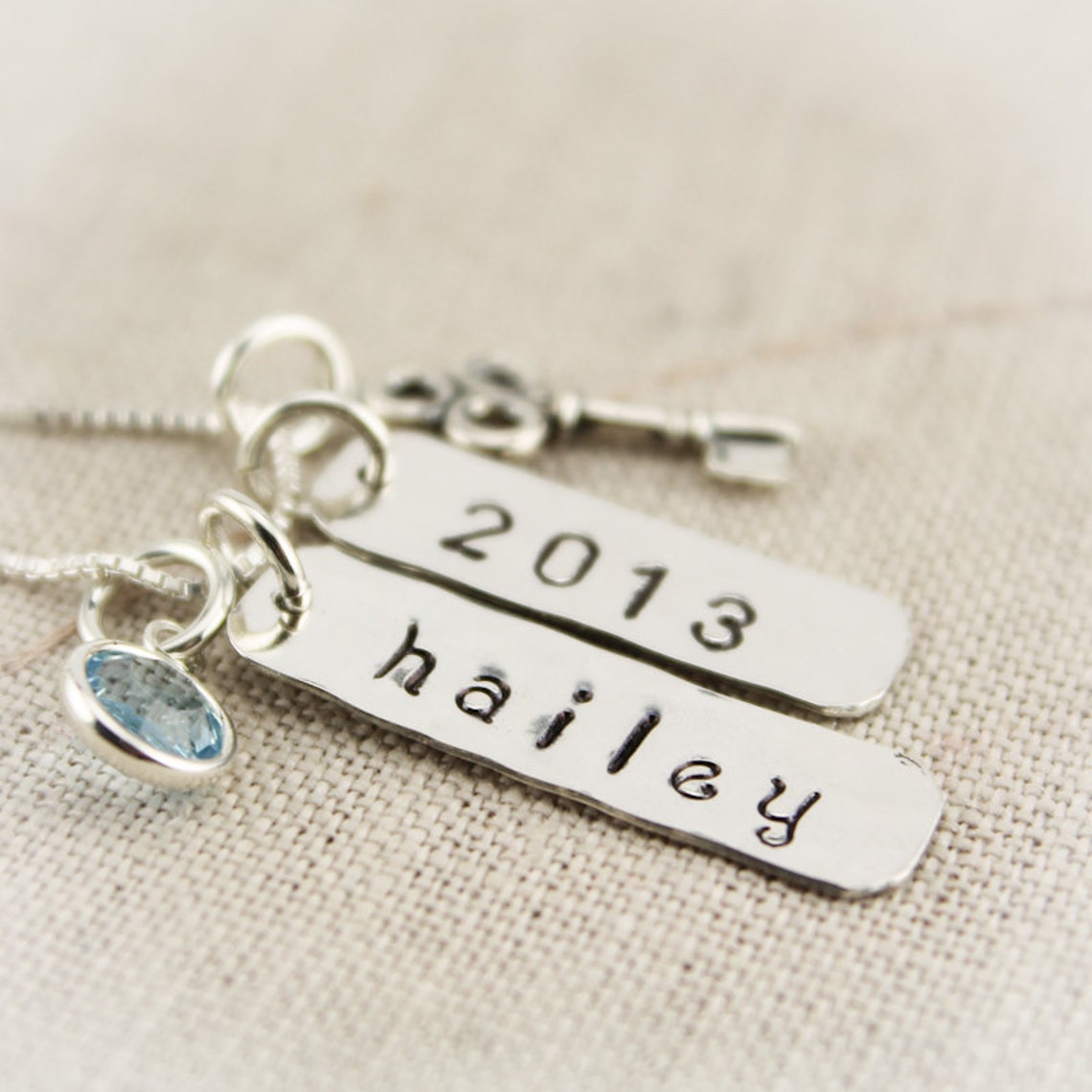 Graduation Charm Necklace Key to Success With Name Year and | Etsy