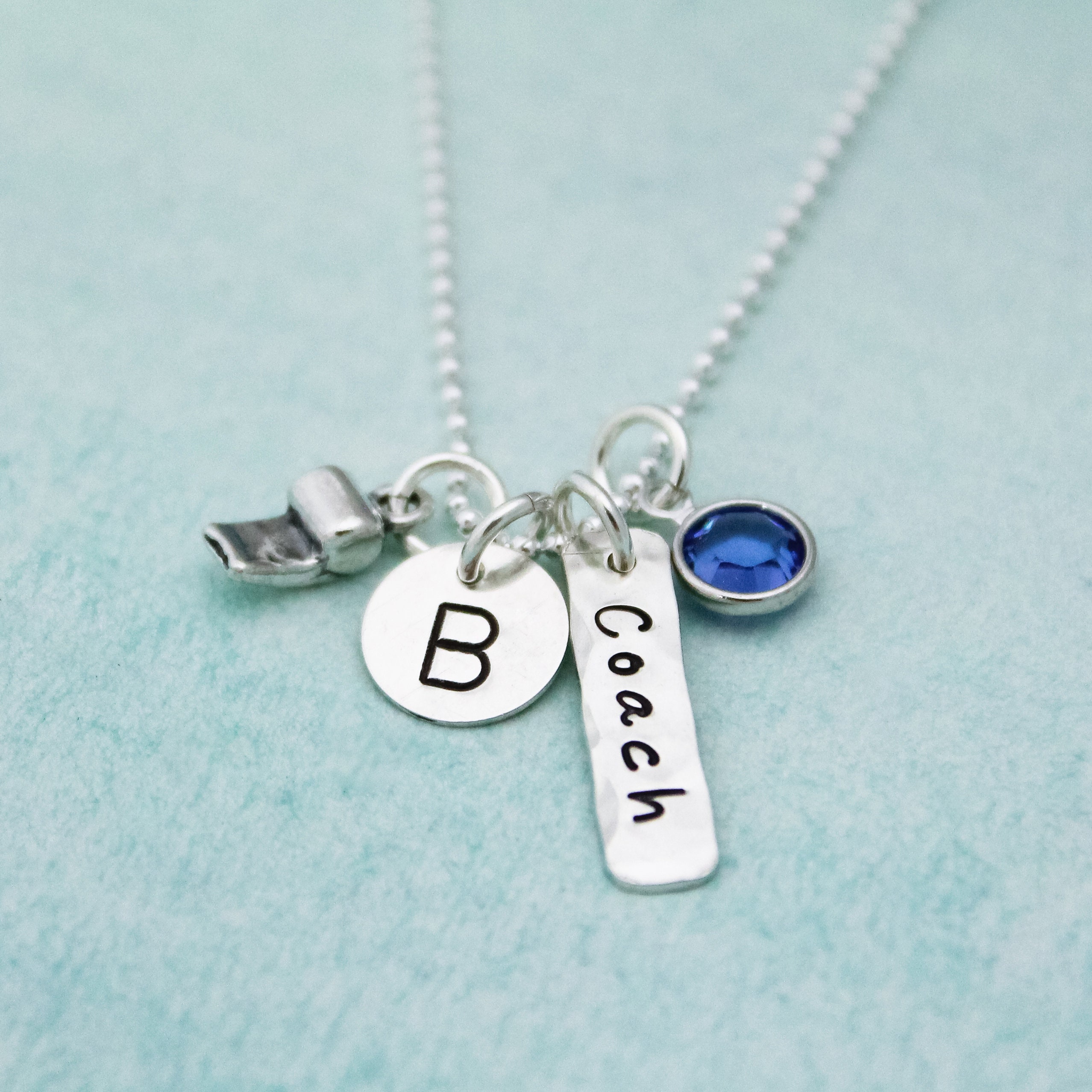 Coach Necklace Personalized Coach Jewelry Physical Education | Etsy