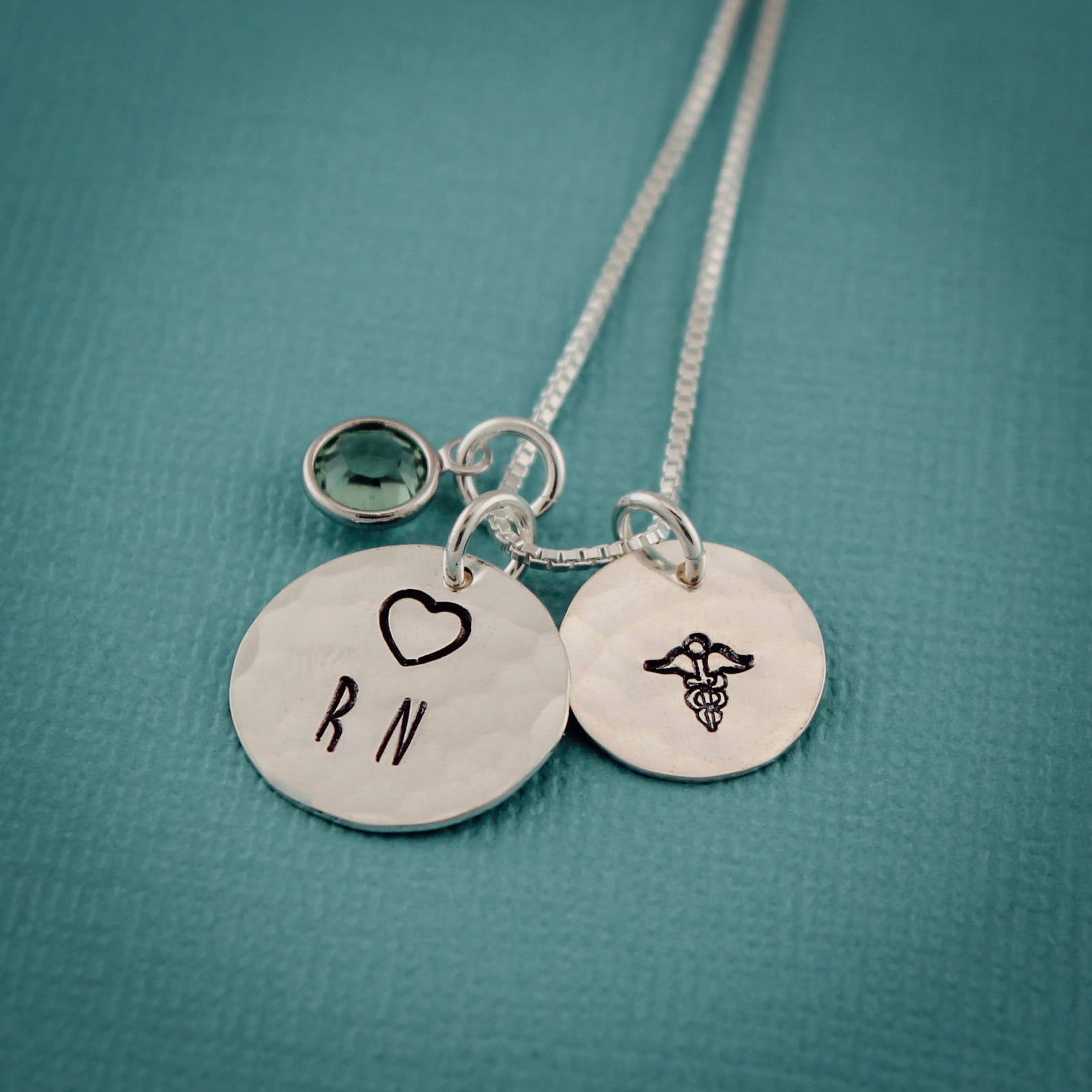 Nurse Necklace RN Necklace Nurse Personalized Necklace | Etsy