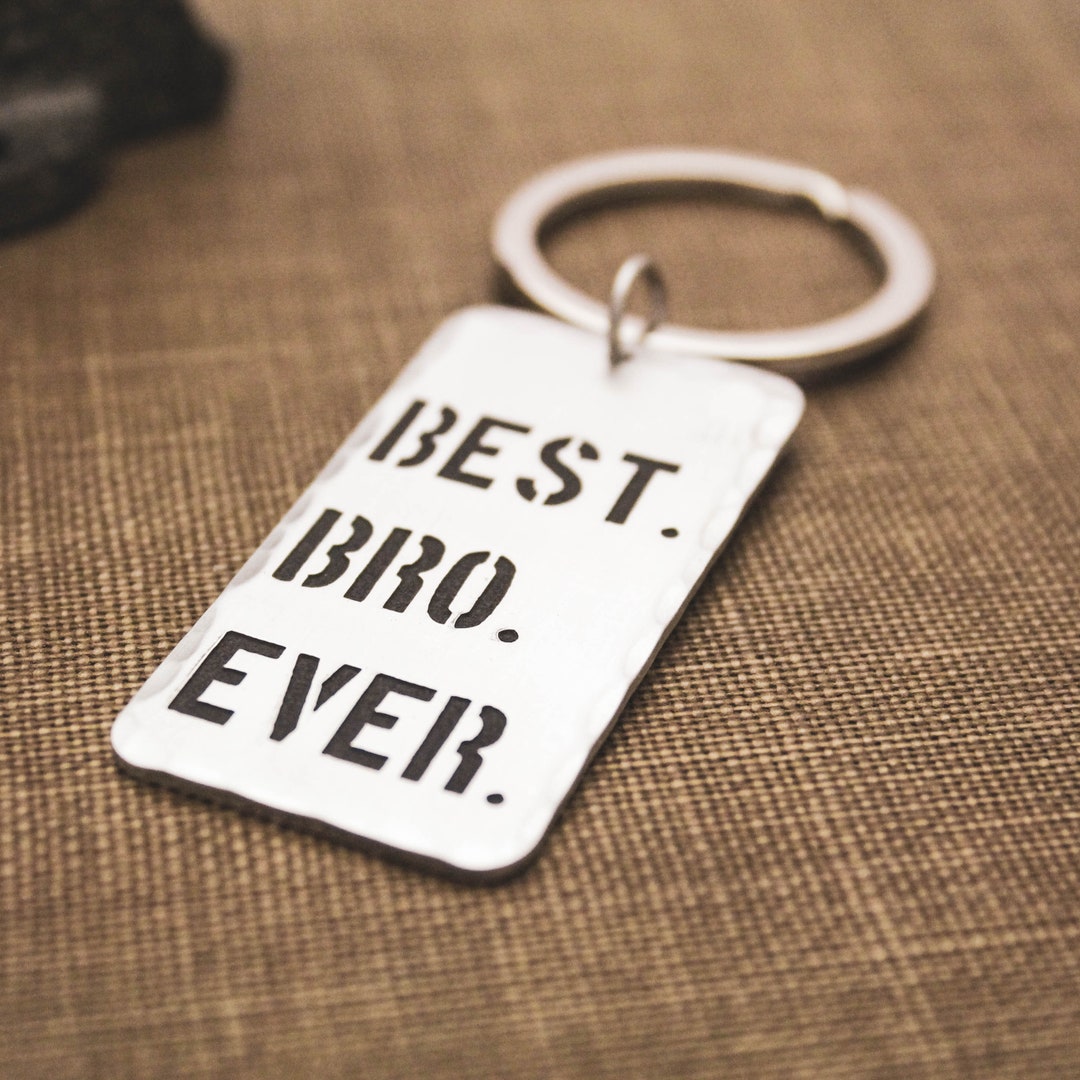 Best BRO Ever Keychain, Personalized Key Chain, Gifts for Brothers ...
